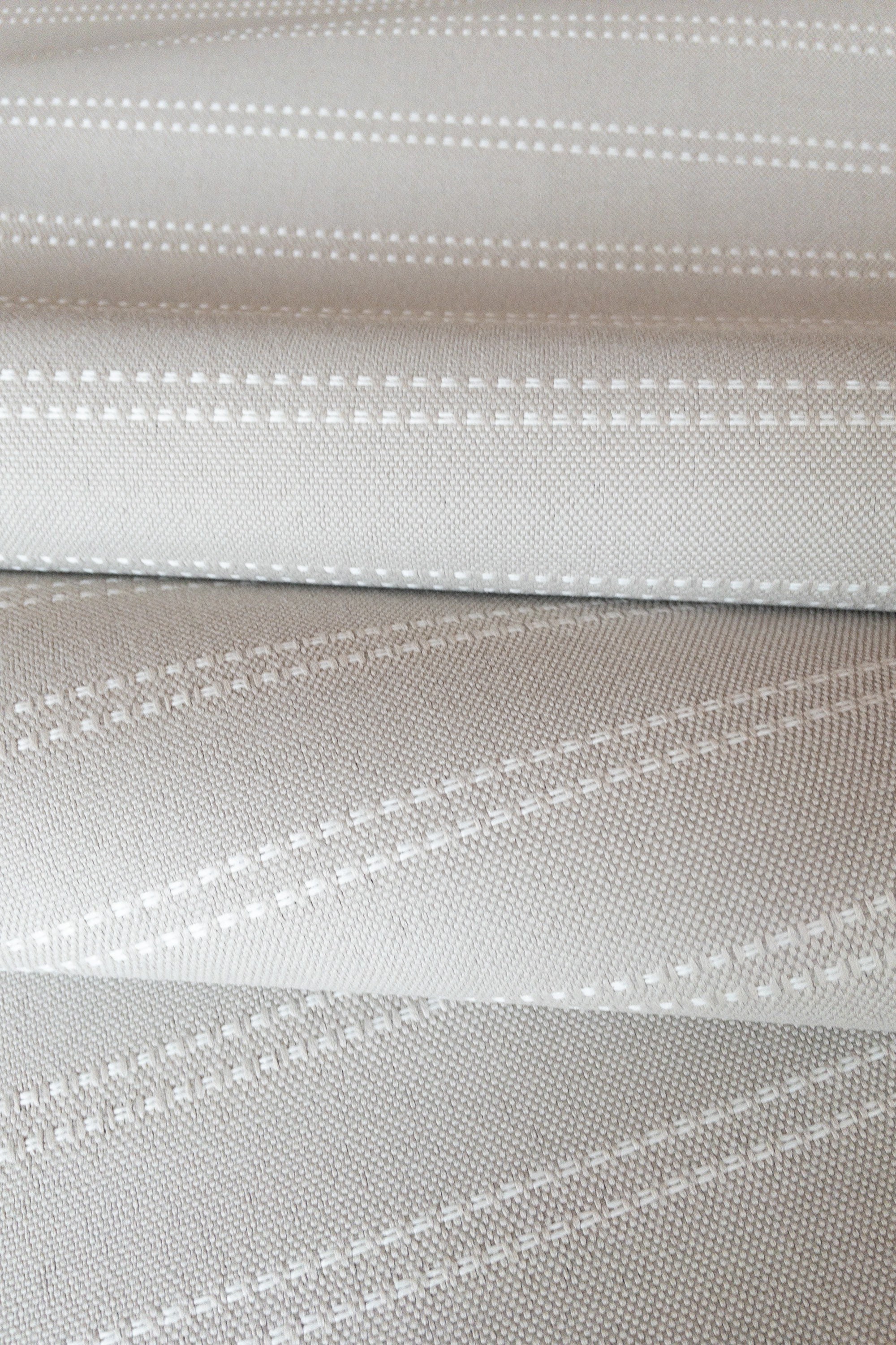 Beige Striped Outdoor Upholstery Fabric by the Yard - Etsy