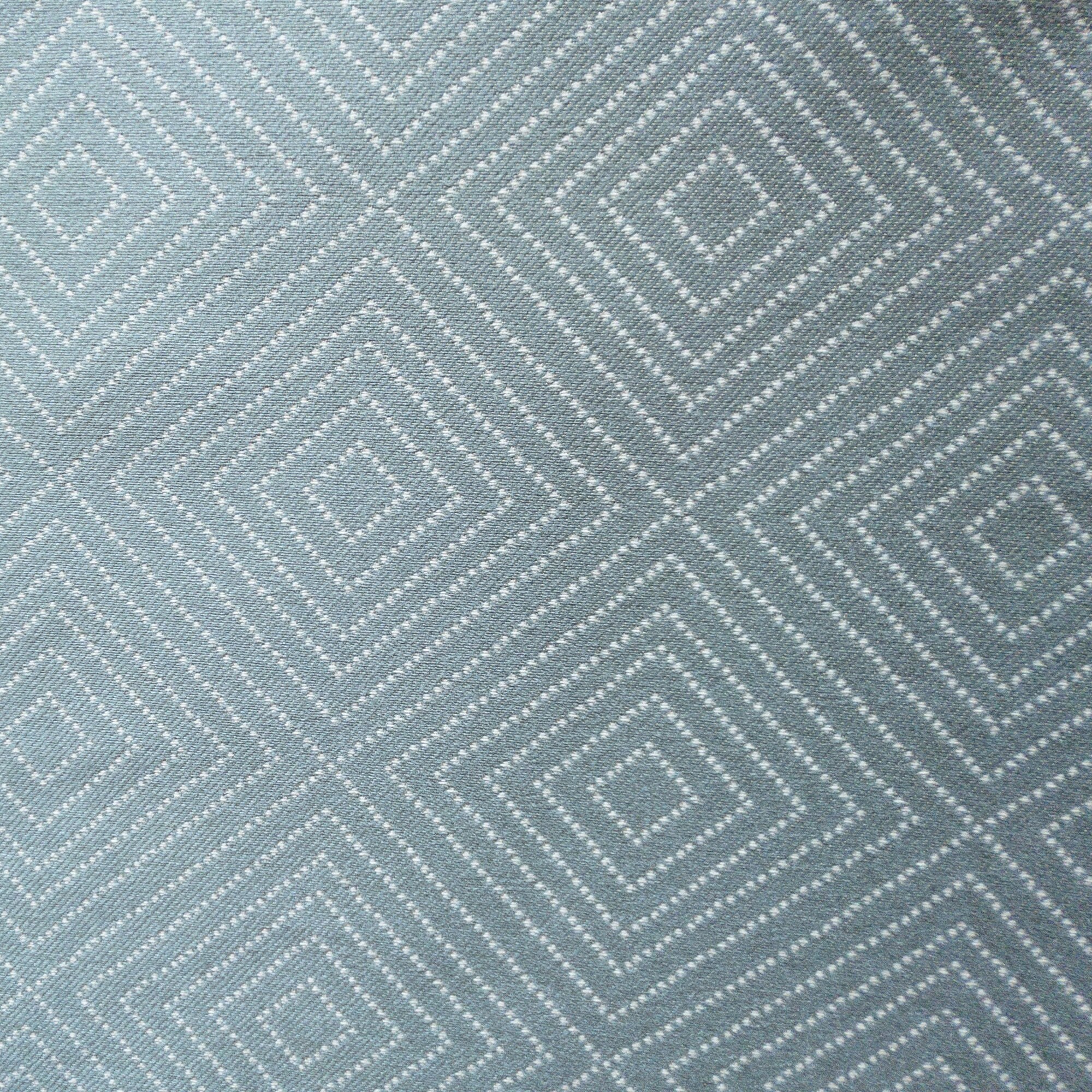 Blue Green Upholstery Fabric Diamond Geometric Curtain Fabric for ...