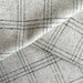 Grey Plaid Upholstery Fabric Wool Plaid Fabric by the Yard - Etsy