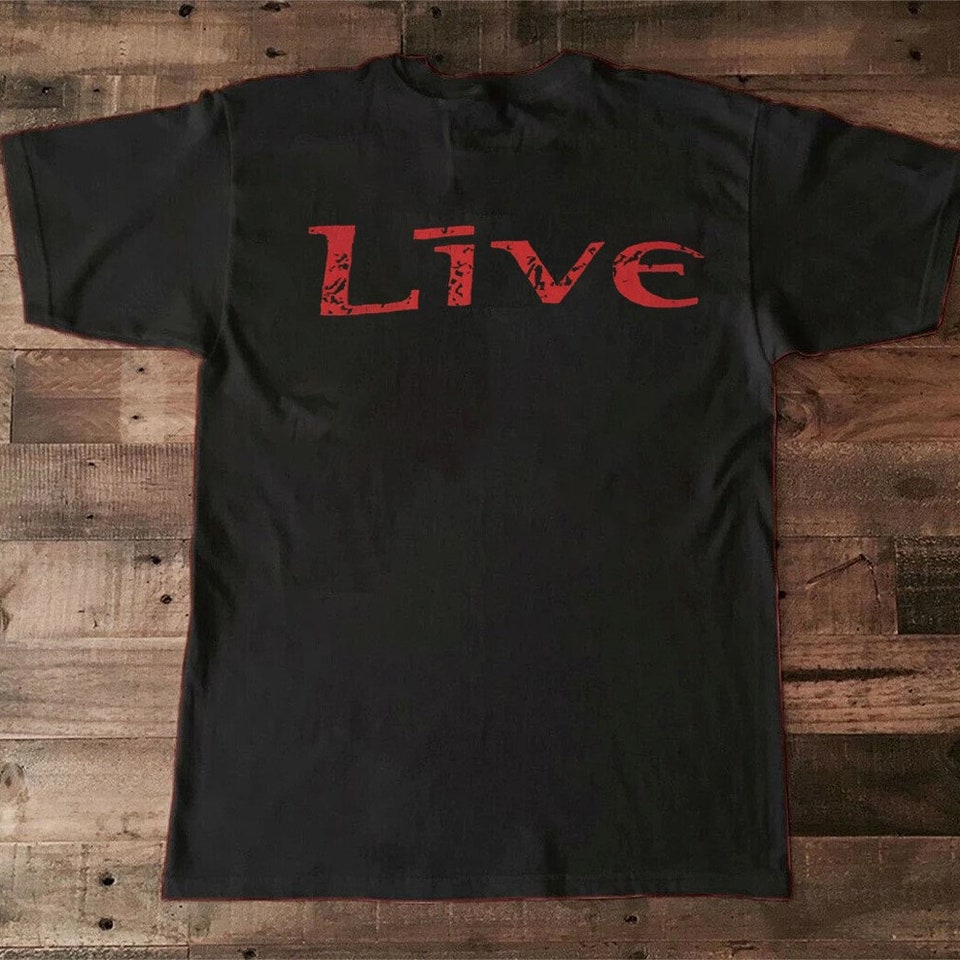 Vintage Live 1994 Throwing Copper Black Concert T-Shirt sold by Nambcvt ...