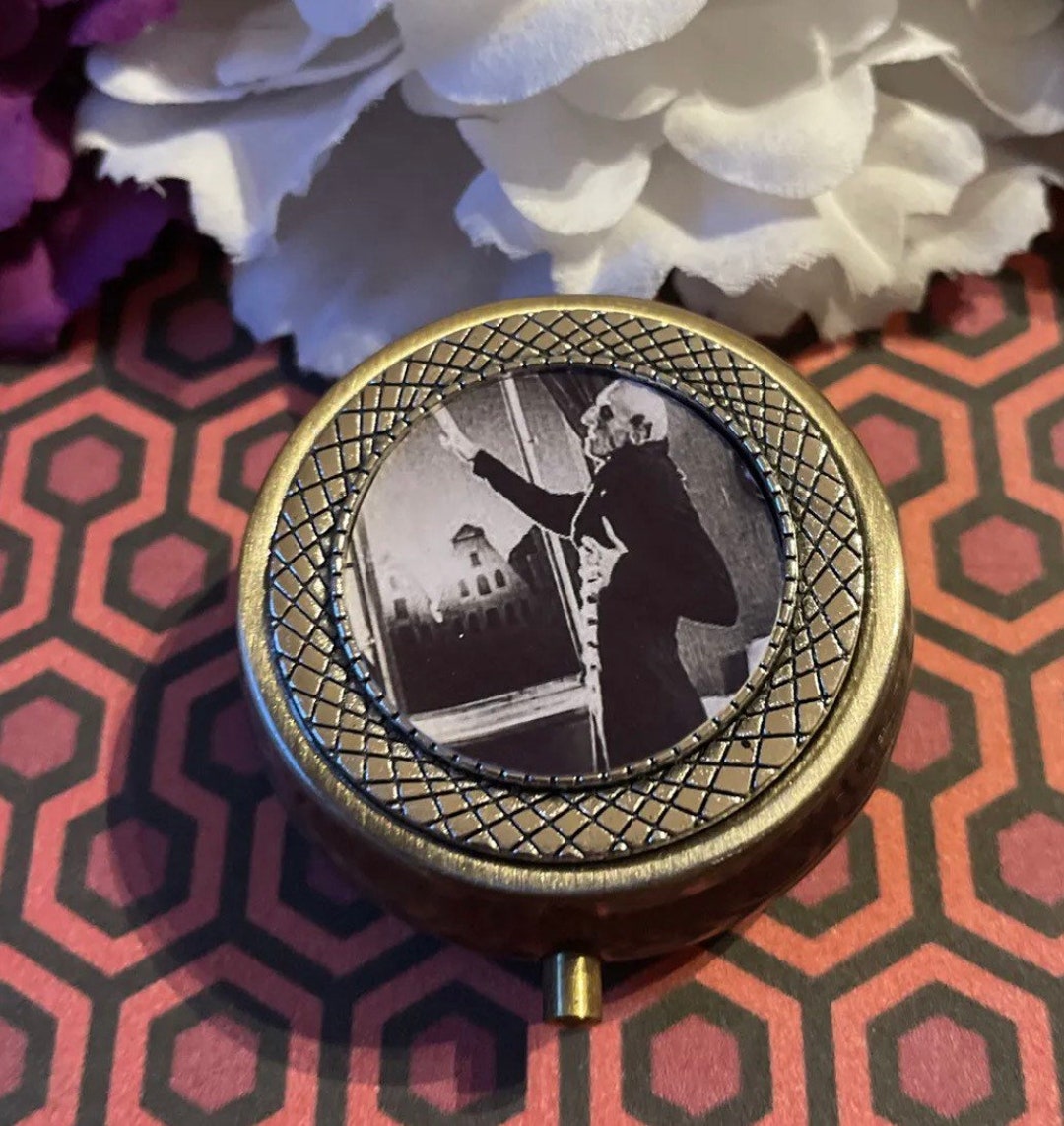 Nosferatu Box - Delicate Pillbox Gift, Handmade Artisanal Detail - Etsy UK