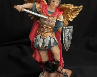 San Miguel Arcangel Statue - Etsy