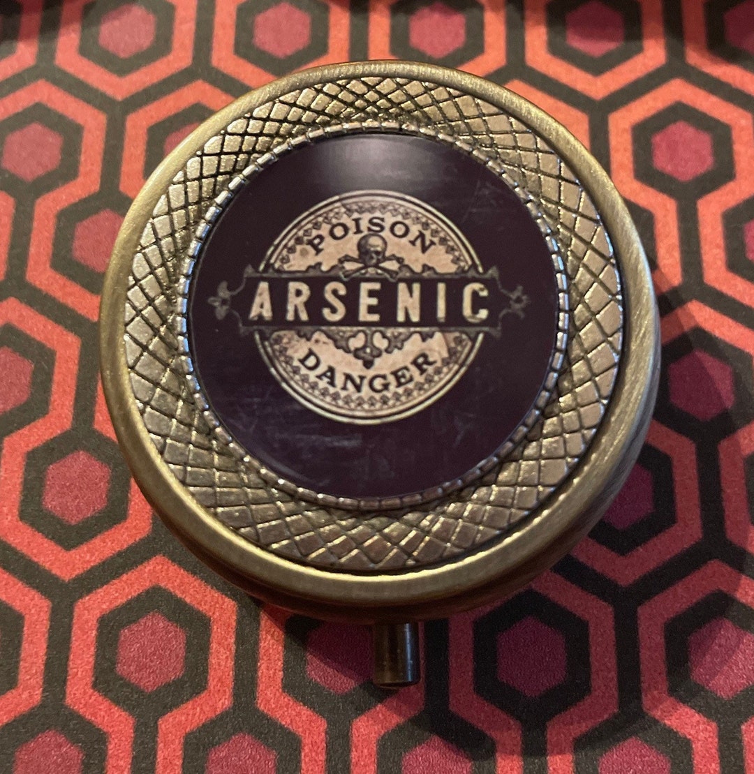 ARSENIC Arsenic Pilulier Pill Box Delicate Pill Box Gift Detail ...