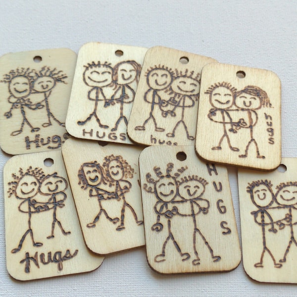 Wooden Stick Figures - Etsy