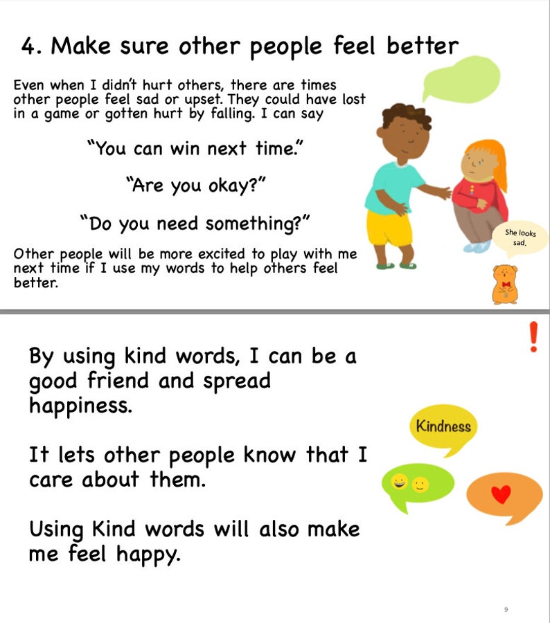 Social Story for Young Children and Learners With Autism: Using Kind ...