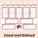 Valentine's Day Weekly Planner | February Themed Weekly Planner | 11" X ...