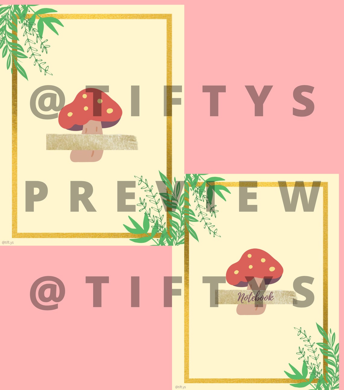 Cottagecore Printable Notebook Cover| Fairycore Notebook Cover ...