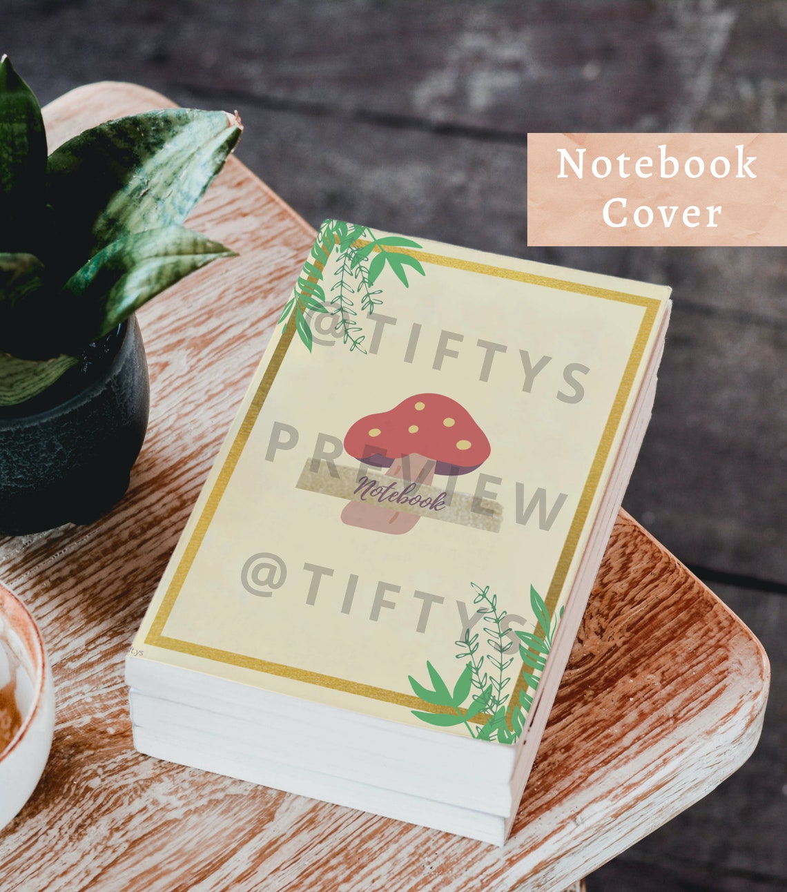 Cottagecore Printable Notebook Cover| Fairycore Notebook Cover ...