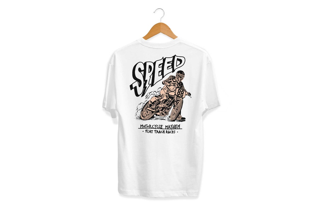 Speed - Flat Track Races T-shirt, Dirt Bike, Motocross Shirt, Unisex ...