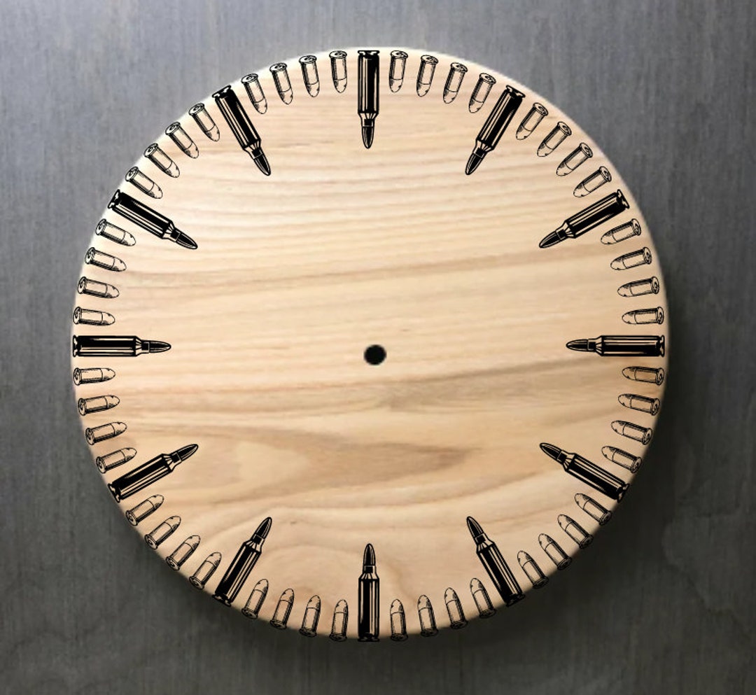 Bullet Border for Clock SVG for Laser, Xtool, Glowforge - Etsy