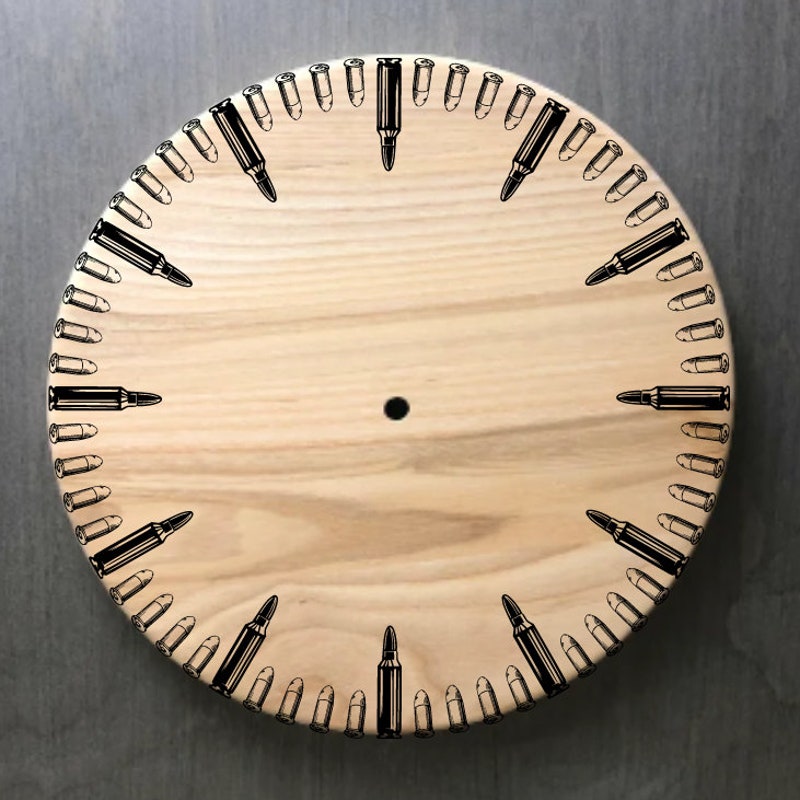 Bullet Clock - Etsy