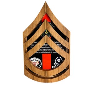 NCO Rank Plaque-customized Design-pcs-pca-ets-retirement-army-marines ...