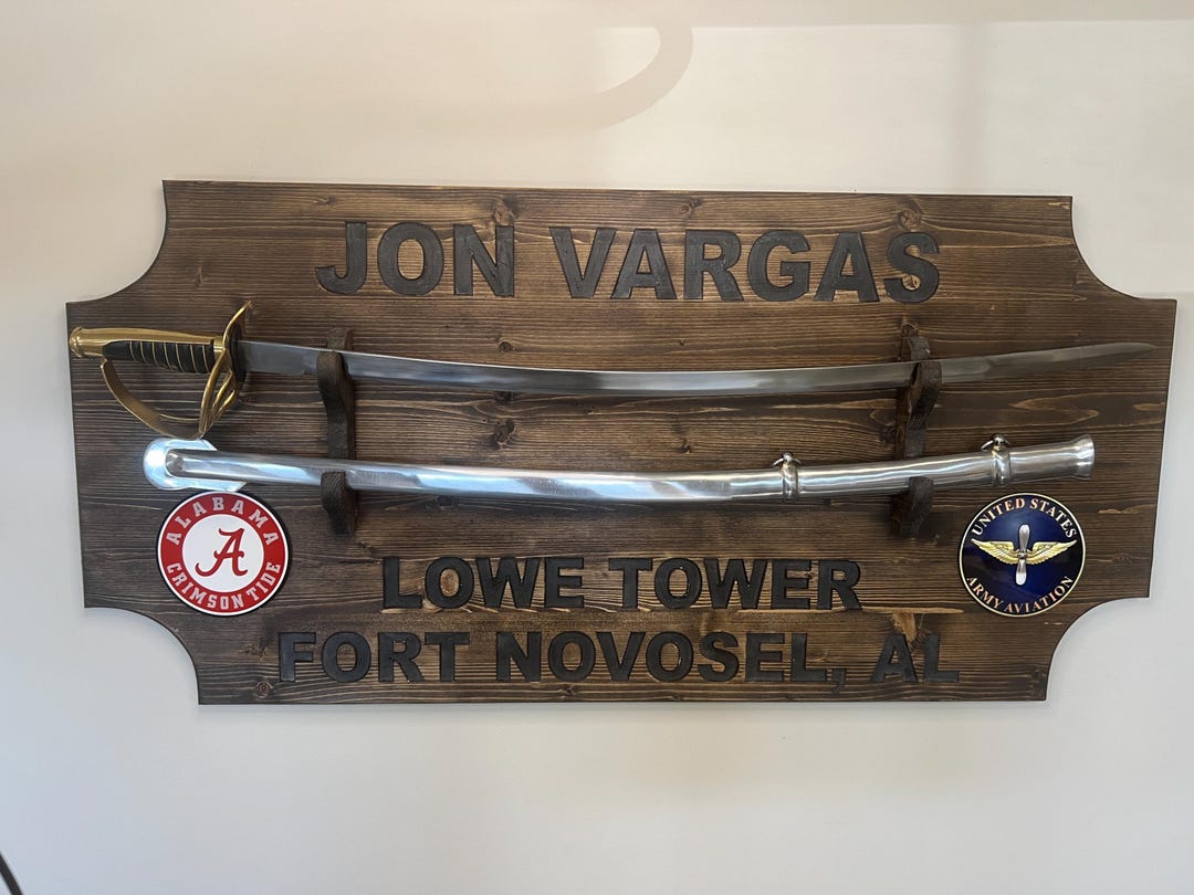 NCO Sword Pcs/ets/retirement Plaque/display/army/marines/air Force/navy ...