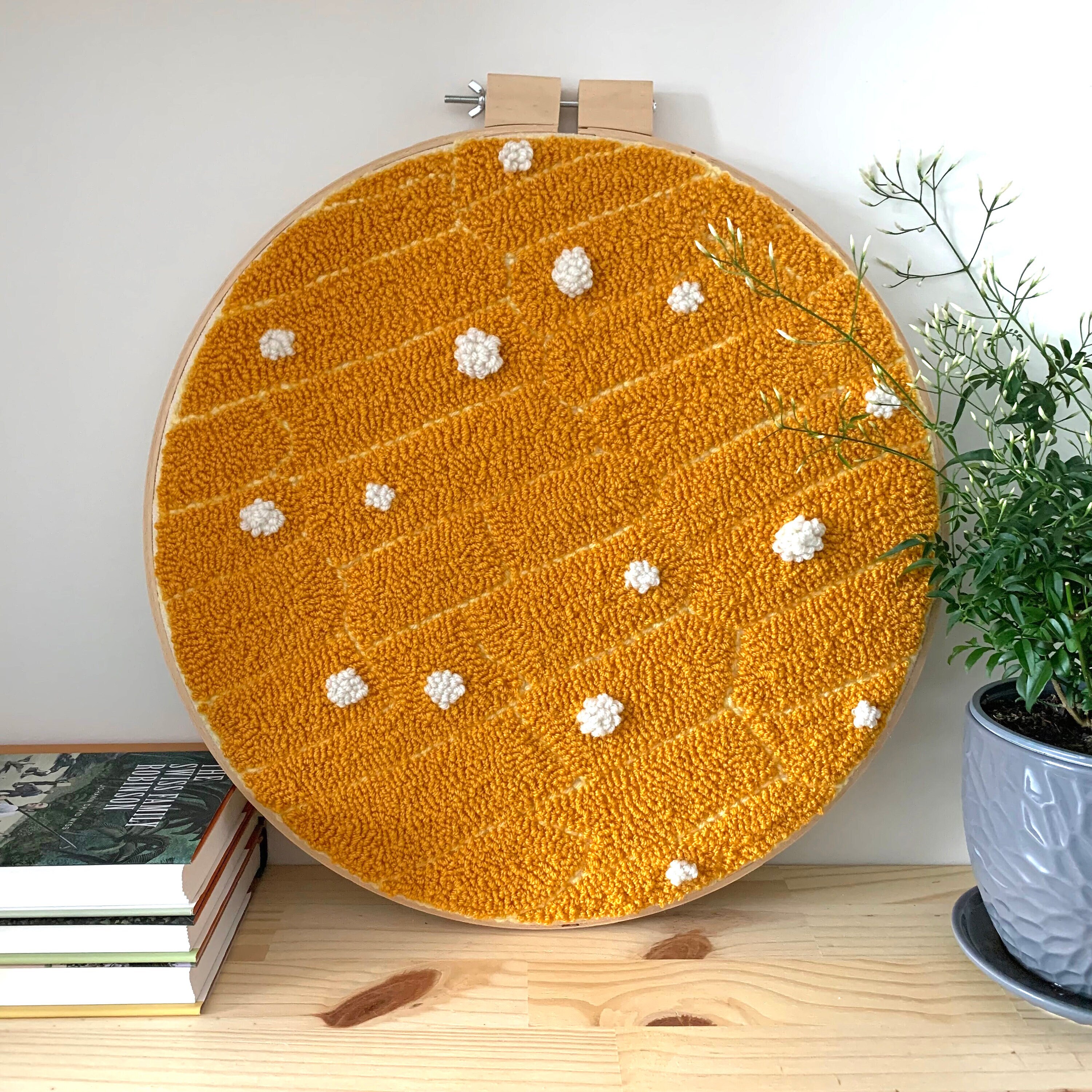 Original Abstract Fiber Art Wall Hanging - Etsy