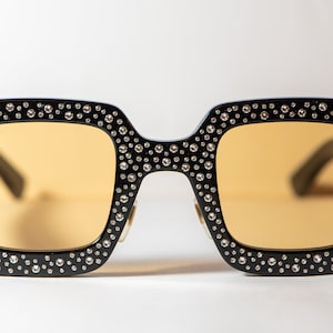 Gucci Sunglasses With Diamonds GG0780S 007 - Etsy