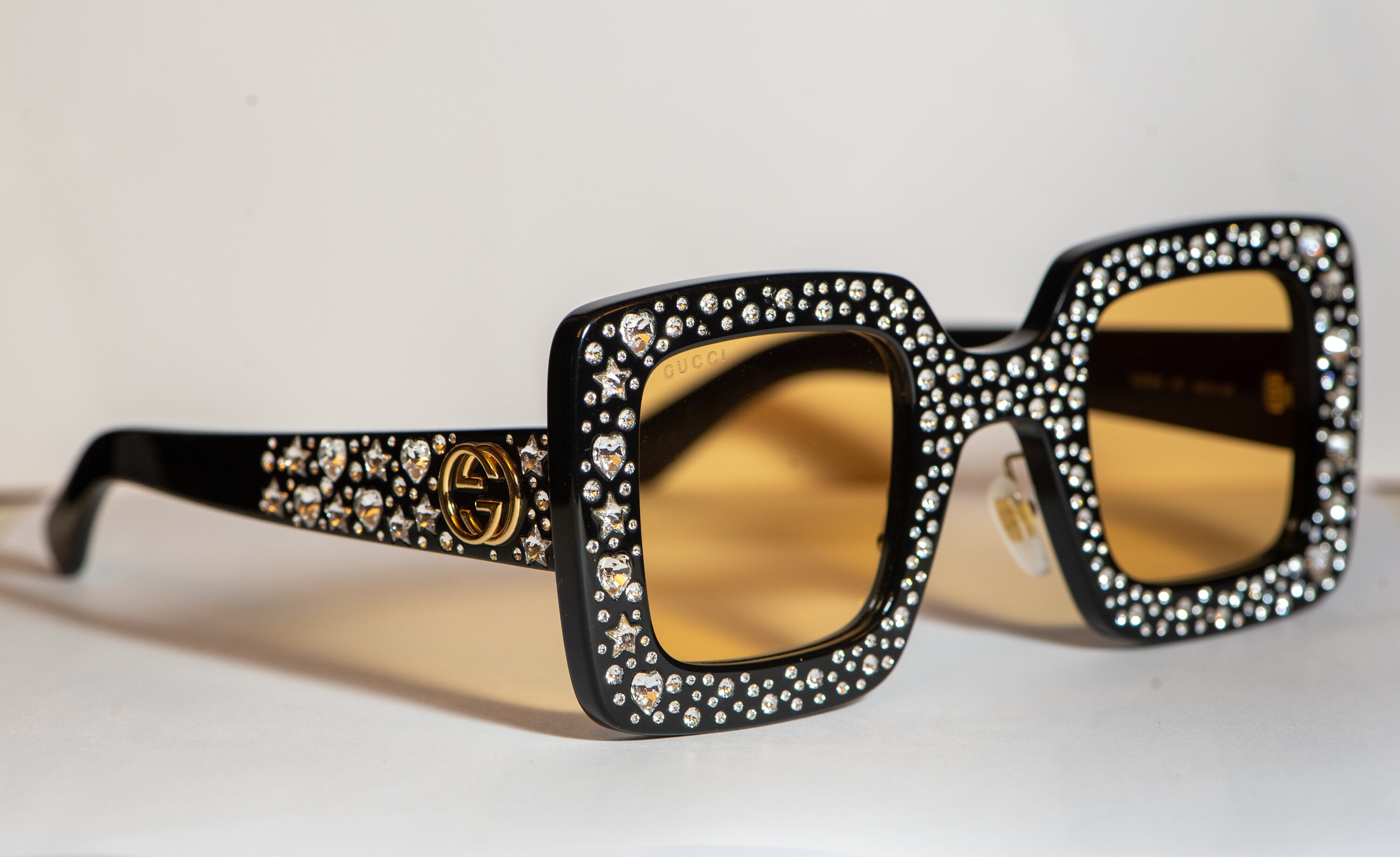 Gucci Sunglasses With Diamonds GG0780S 007 - Etsy