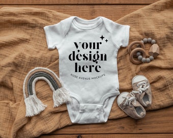Rabbit Skins Baby Mockup - Etsy