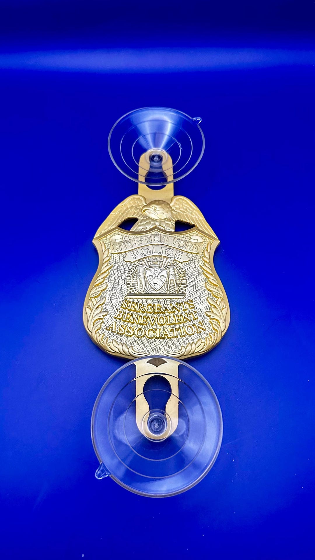 Windshield Badge SBA Sergeant’s Benevolent Association Suction Cup ...