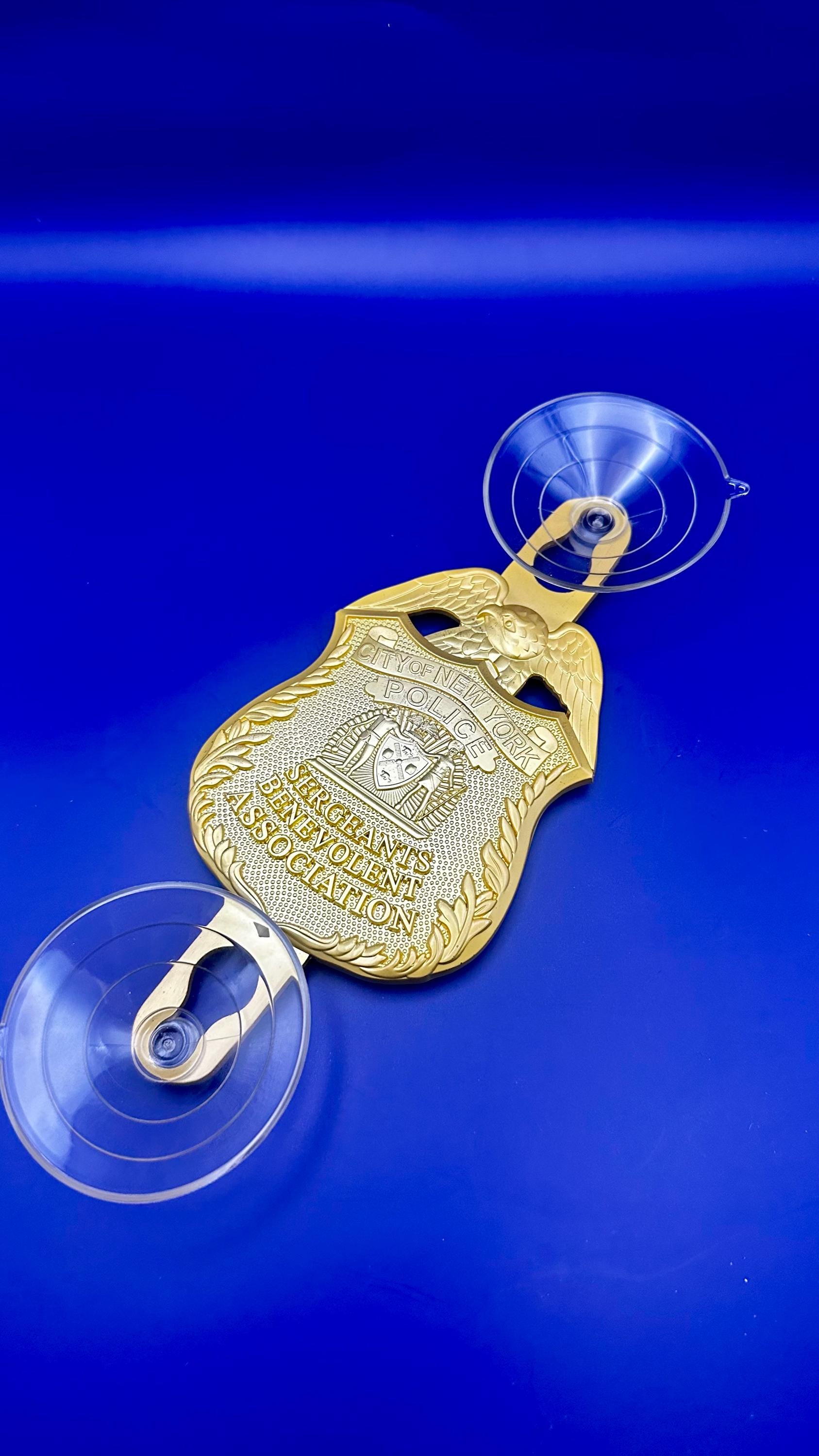 Windshield Badge SBA Sergeant’s Benevolent Association Suction Cup ...