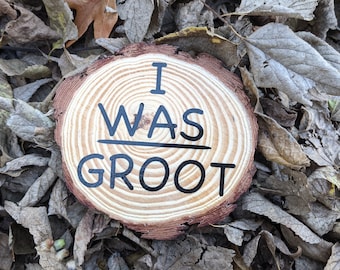 I Was Groot Coaster | Etsy
