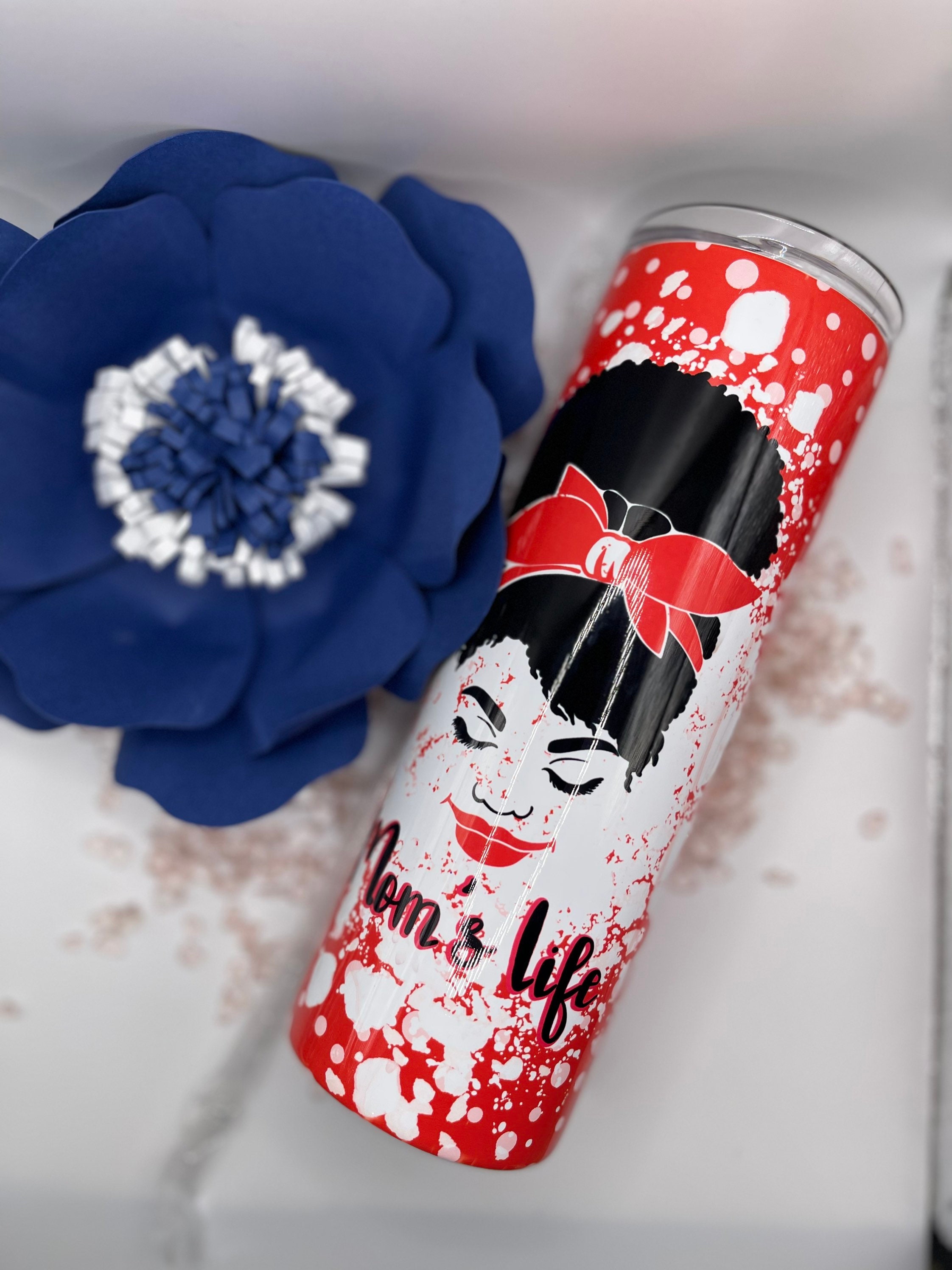 Mom Life Tumbler 20 Oz Tumbler T For Her T For Mother On Mothers