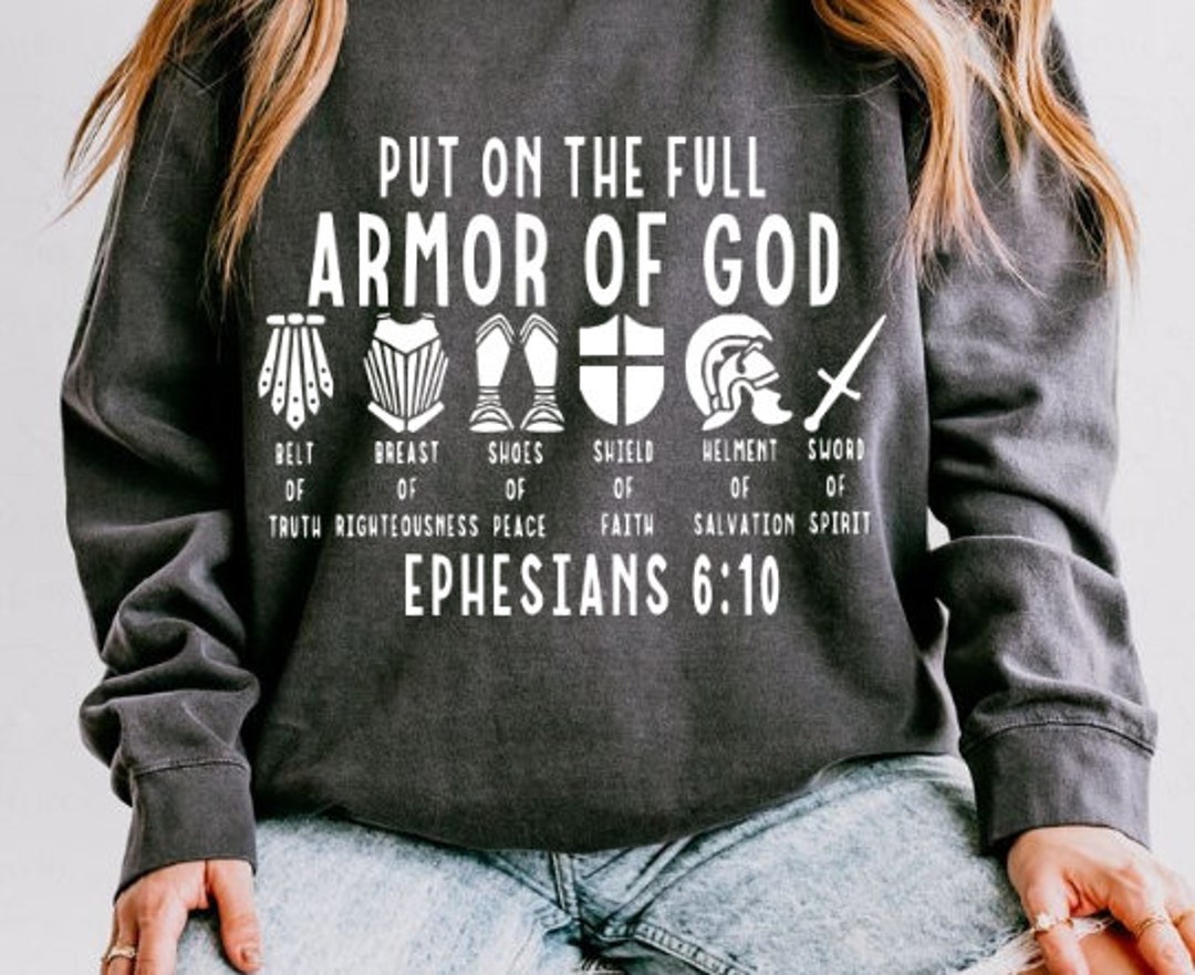 Put on the Full Armor of God, Cricut Design, SVG, PNG, JPG, Eps ...