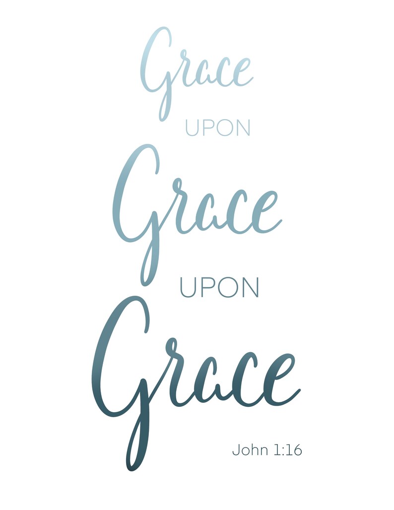 Grace Upon Grace Bundle - Etsy