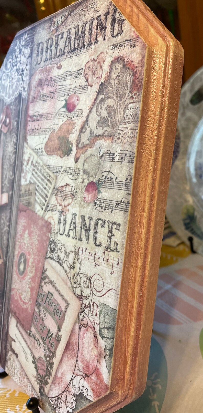 Ballet Decoration, Dance Decoration, Decoupage, Ballet Wall Hanging ...