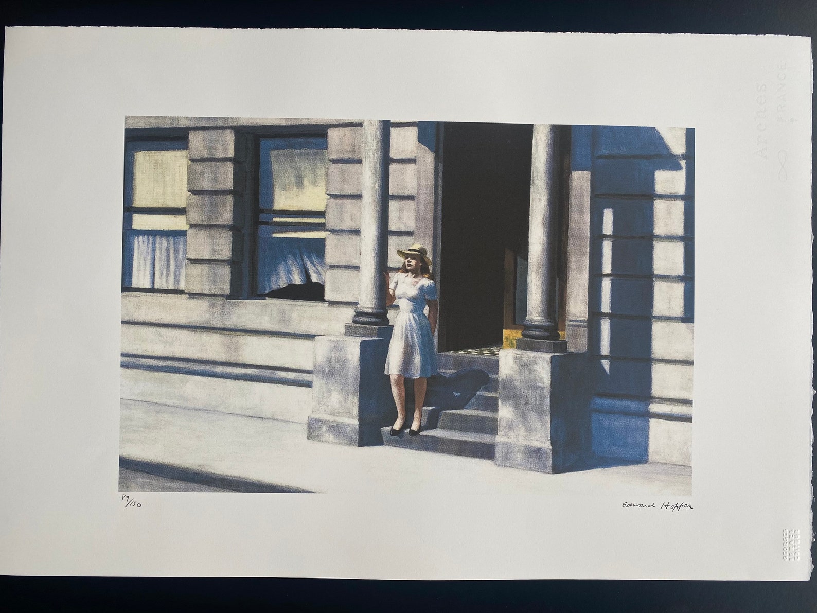 Edward Hopper Summertime Lithograph Certificate - Etsy