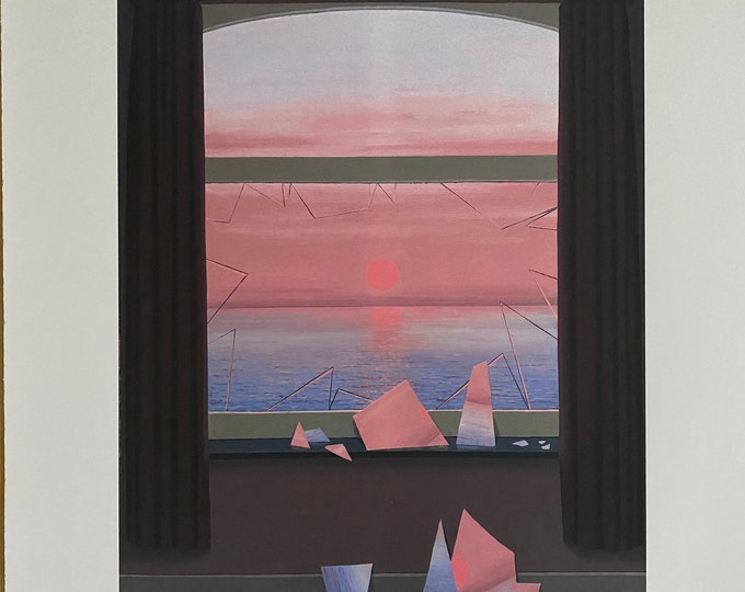 Rene Magritte Lithography Certificate, Signed, Top Wall Art - Etsy