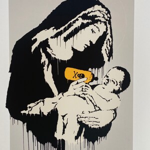 Banksy Toxic Mary Lithograph, Certificate, Signed, Top Wall Art Banksy ...