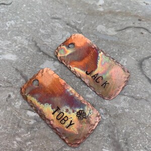 Custom Pet ID / Dog Name Disc/name Tag/dog Tags for - Etsy