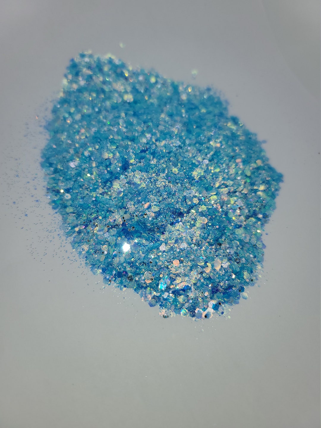 Baby Blue Mix Chunky Glitter - Etsy