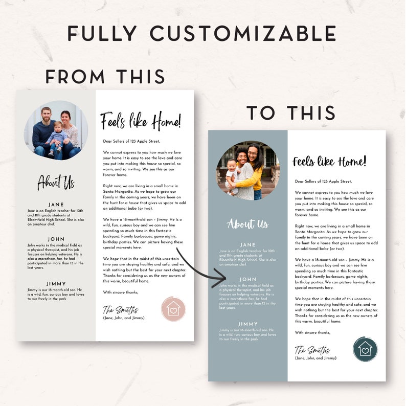 First Time Home Buyer, Real Estate Love Letter, Dear Seller Letter ...