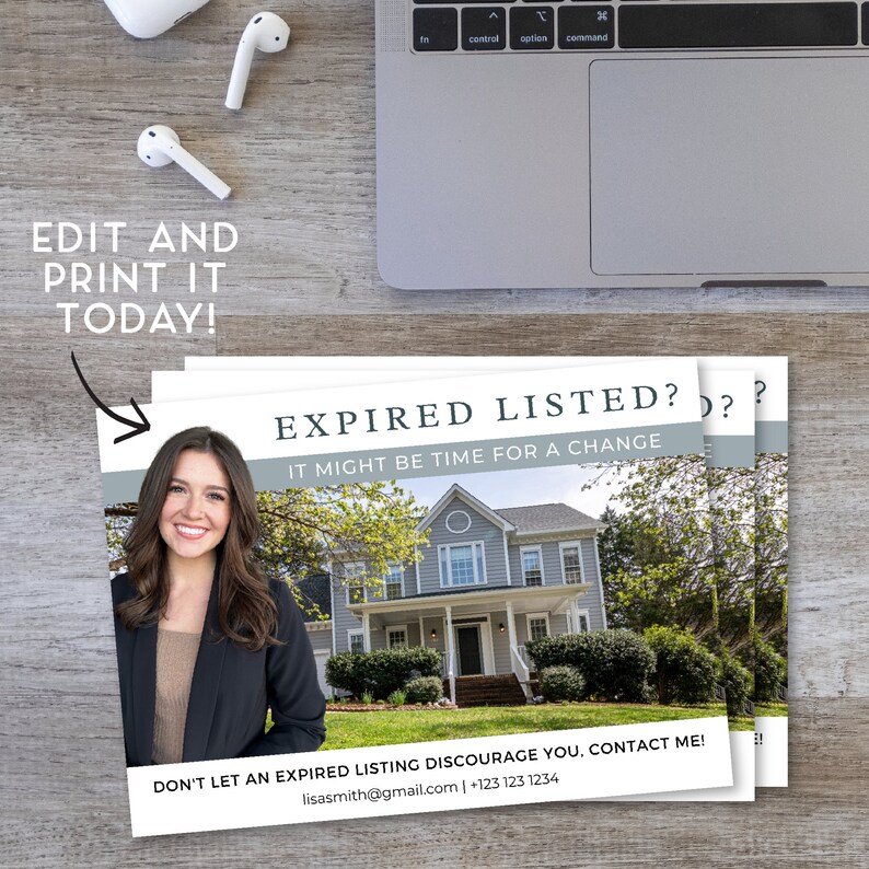 Expired Listing Postcards, Thinking of Selling, Real Estate Marketing ...
