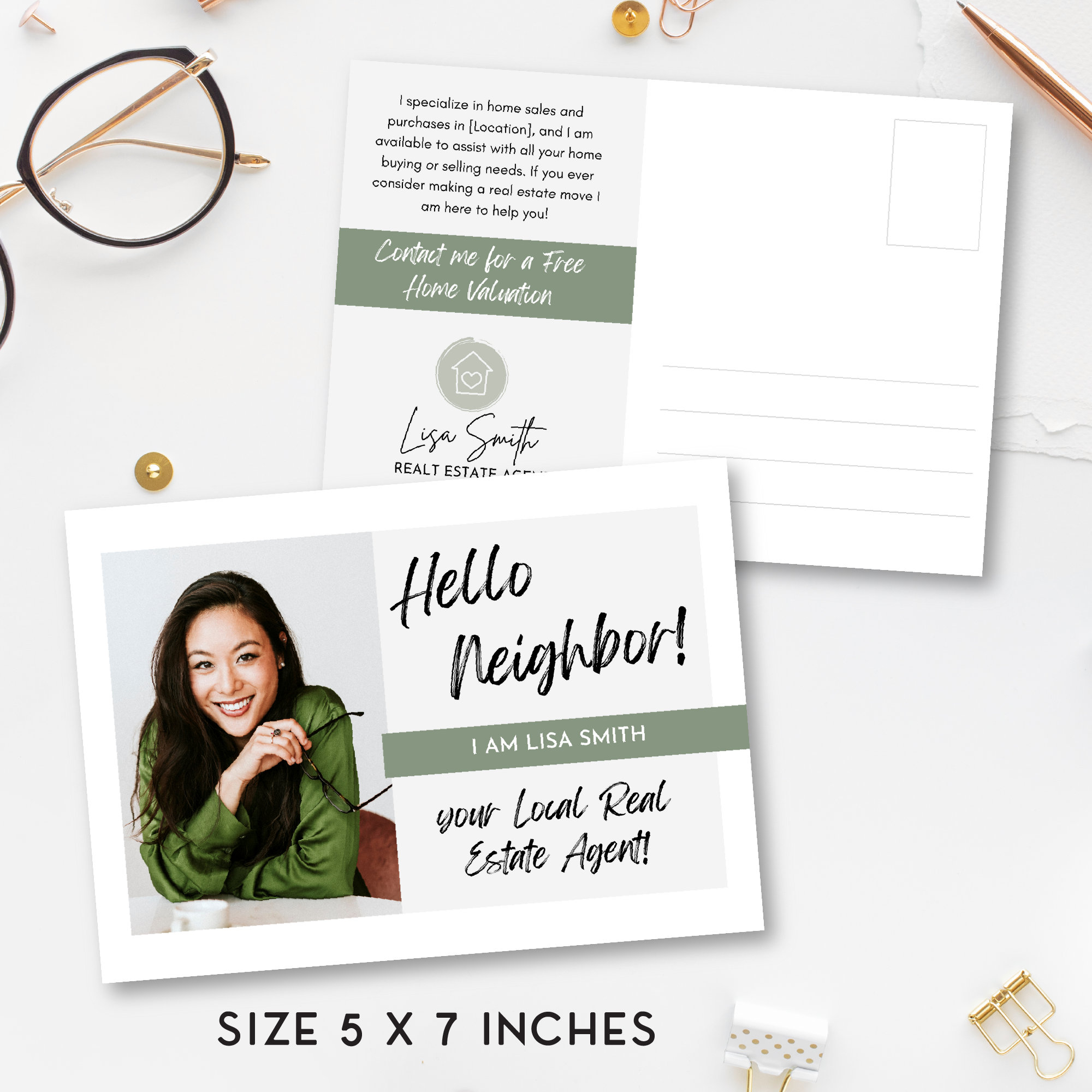 Hello Neighbor Postcard, Real Estate Postcard Farming, Introduction ...