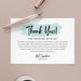 Vacation Rental Welcome Card, Vacation Rental Thank You Card Template ...