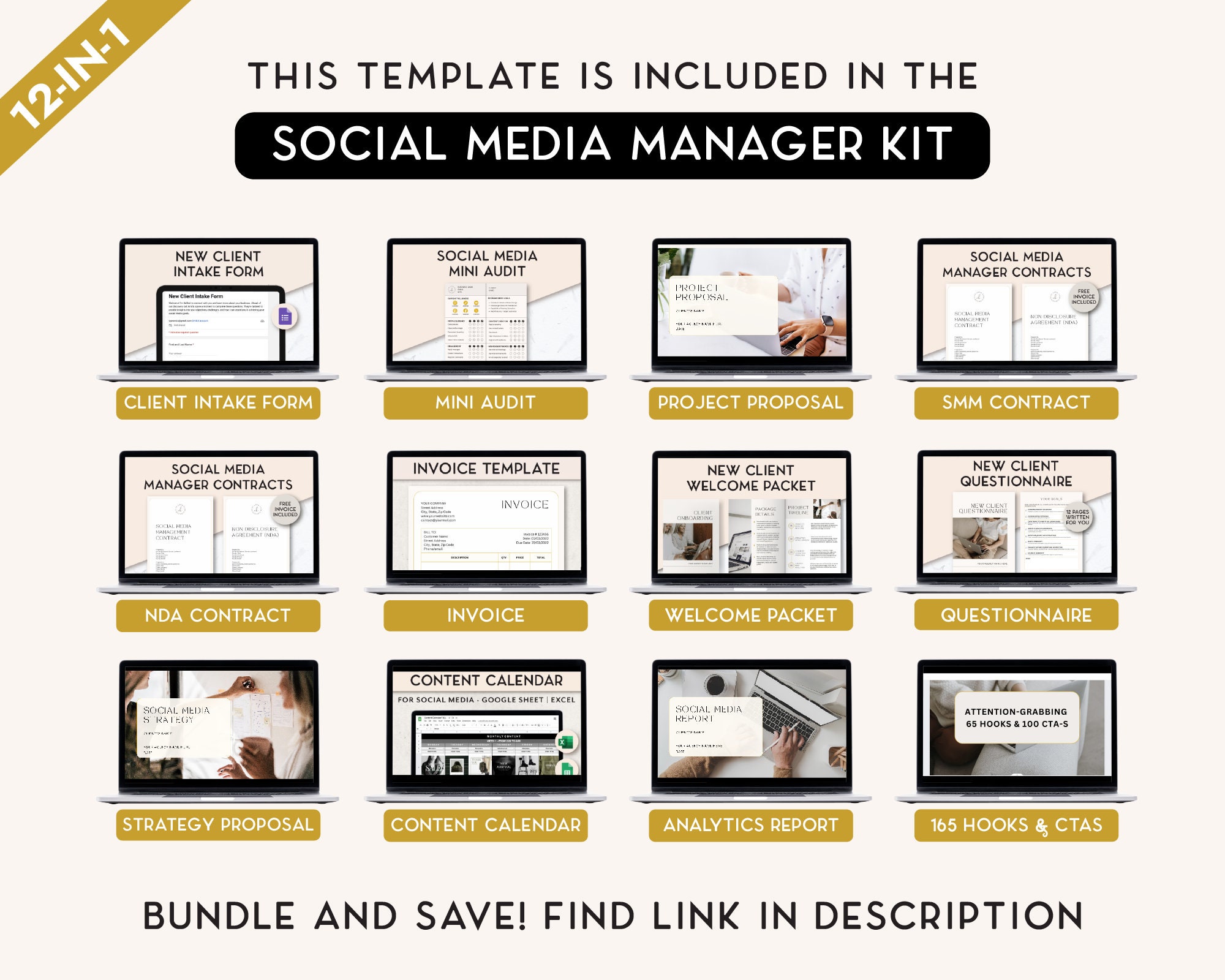 New Client Welcome Packet, New Client Onboarding, Social Media Manager ...