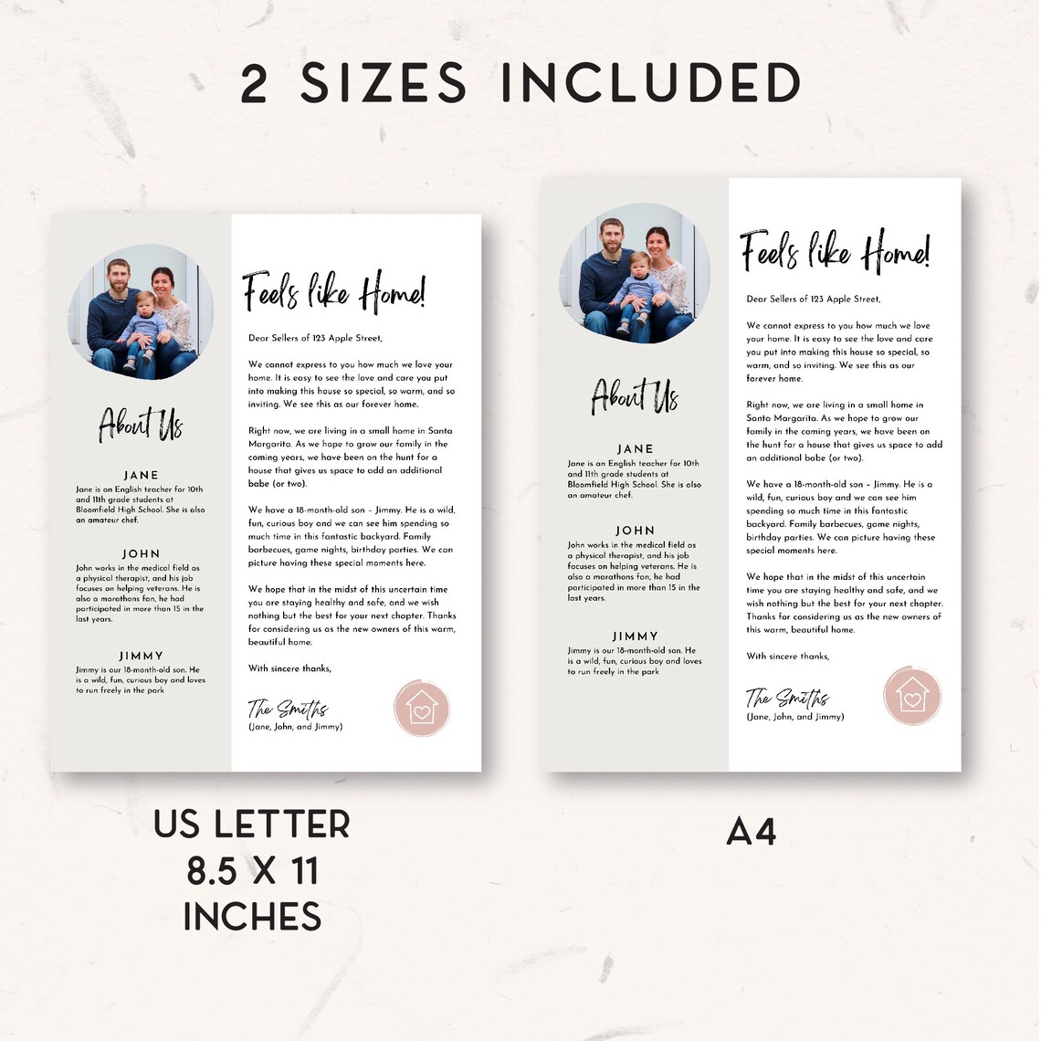 First Time Home Buyer, Real Estate Love Letter, Dear Seller Letter ...