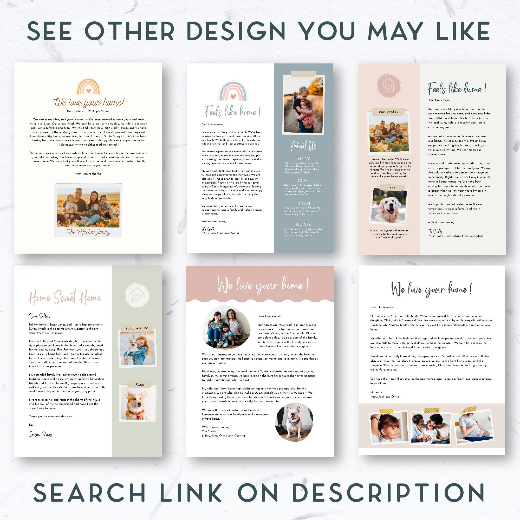 First Time Home Buyer, Real Estate Love Letter, Dear Seller Letter ...