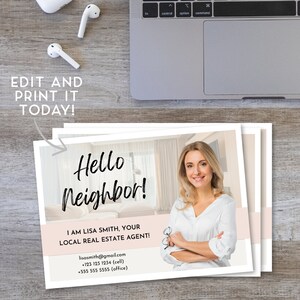 Hello Neighbor Postcard, Real Estate Postcard Farming, Introduction ...