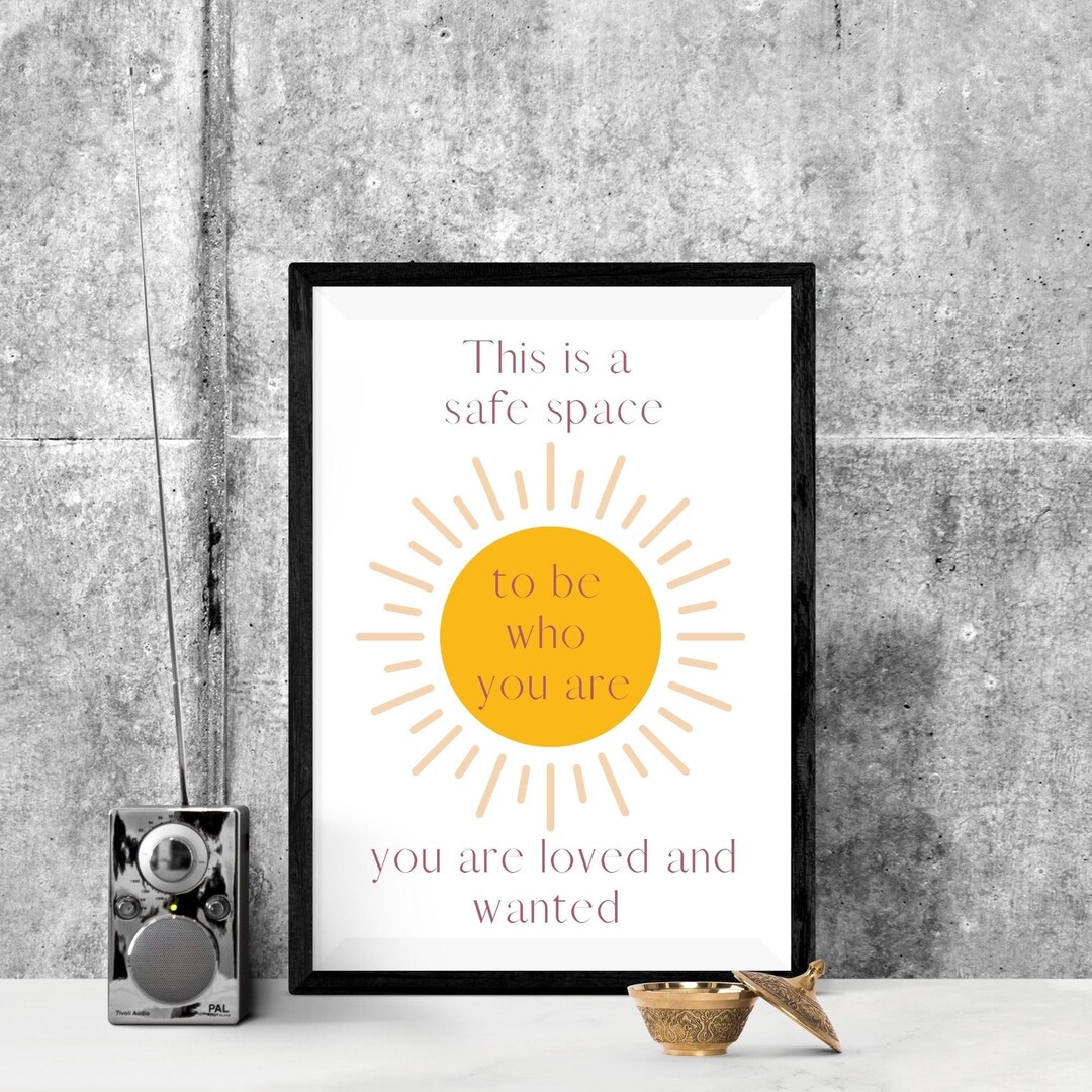 Safe Space for Students *DIGITAL DOWNLOAD* - Perfect for Teachers of ...