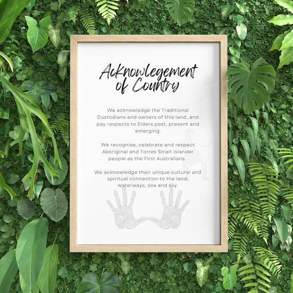 Acknowledgement of Country Classroom Resource Perfect for - Etsy