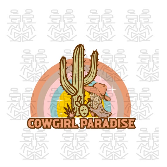 Cowgirl Png Cowgirl Retro Wild Cowboy America Gift - Etsy