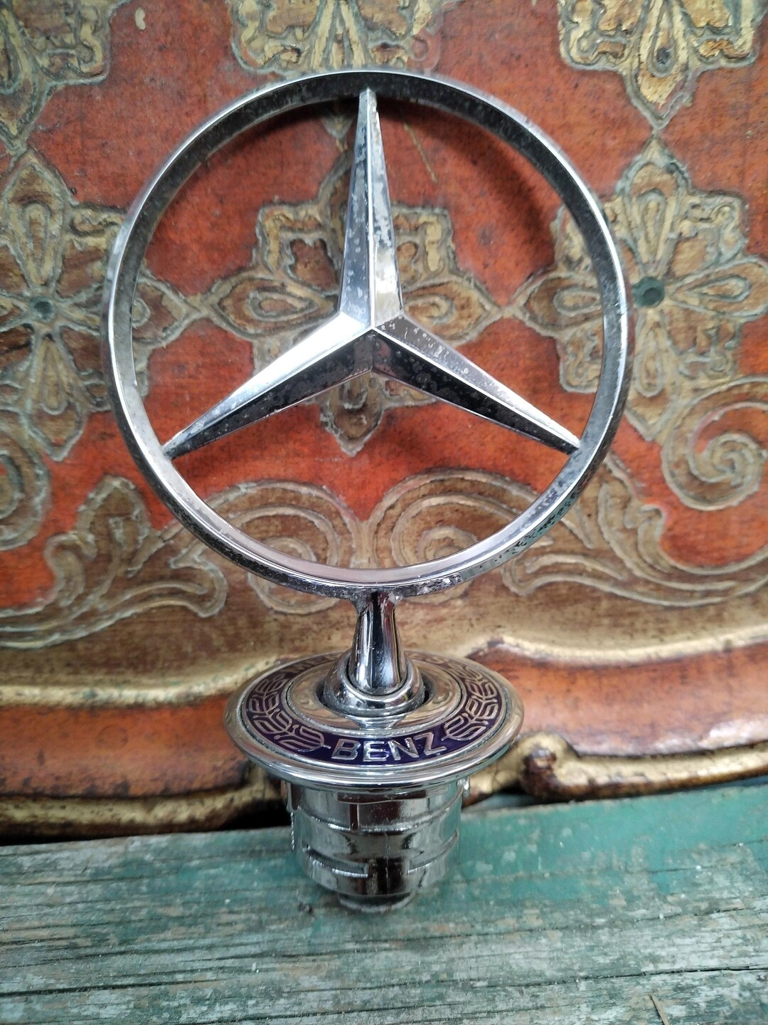 Vintage Mercedes Collectible Car Hood Logo Mascot 80s X407 - Etsy