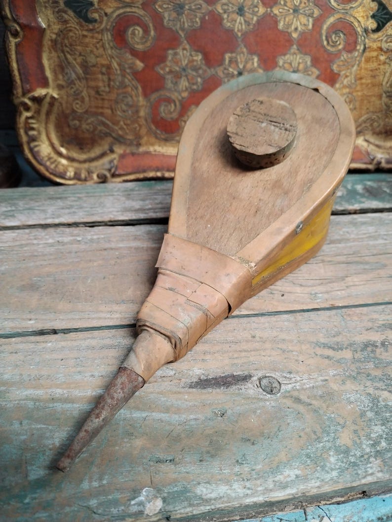 French Antique Wig Powderer Bellows (x403) - Etsy