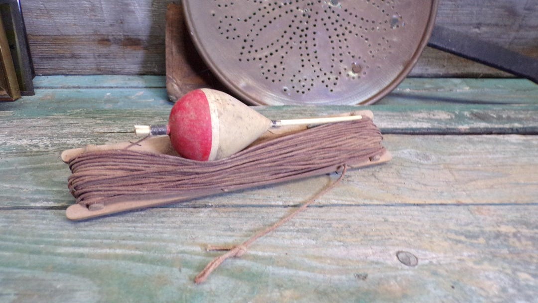 French Antique Fishing Line Early 1900s S686 - Etsy