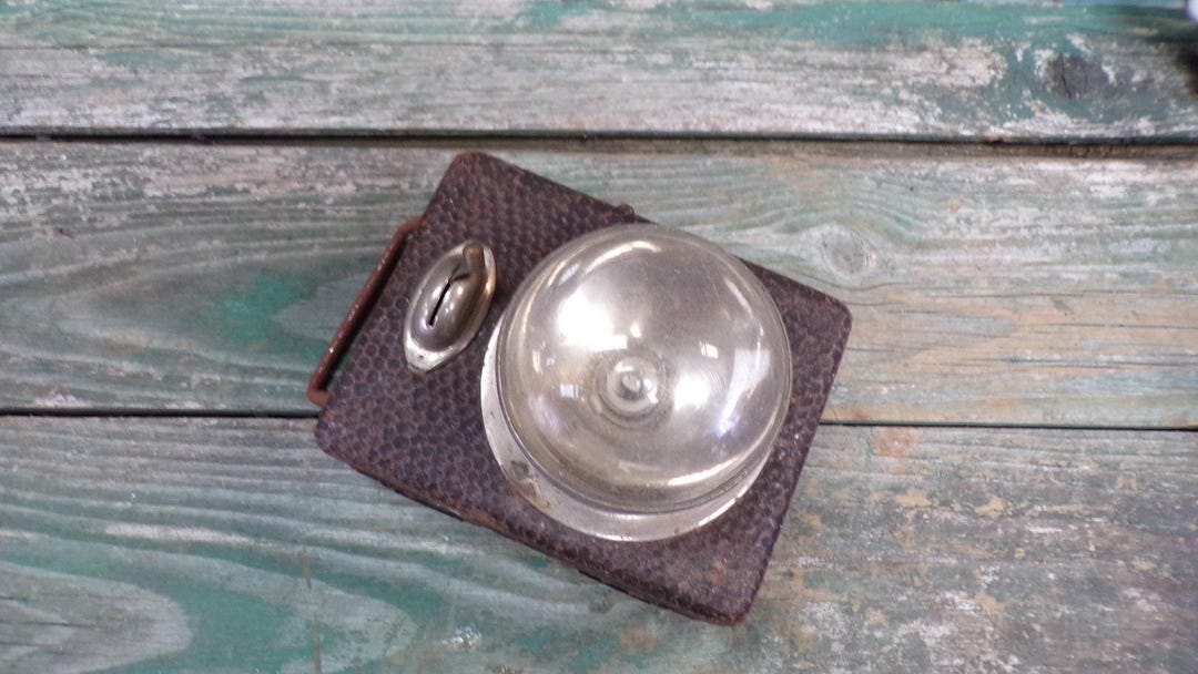 Vintage French Metal Flashlight 40s S31 - Etsy