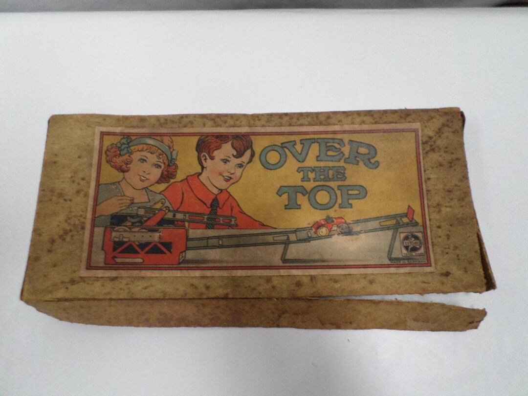 Antique Top of a Toy Box "over the Top" 20s W588 - Etsy