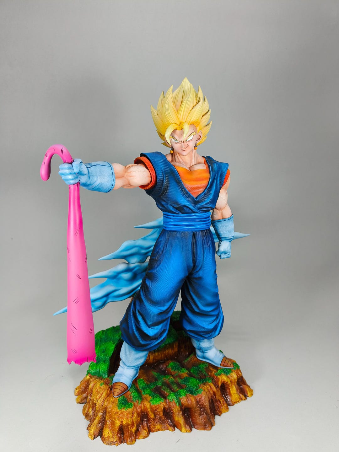 3D Printed and Hand-painted Potara Fusion Figure - Etsy
